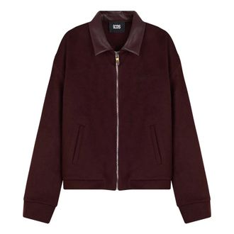 GCDS Gcds, Homme, Vestes, Rouge, Taille: M Blouson Jacket