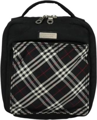 Burberry unisex, Pre-owned, Noir, Taille: ONE Size Sac Mini Pre-owned Nova Check Black Label