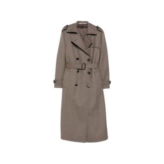 Tagliatore Trench Manteaux - Femme - Manteaux - Brun - Taille: 38 FR