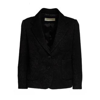 Dries Van Noten Giacca monopetto - - Jackets - Damen - Schwarzk - 2XS