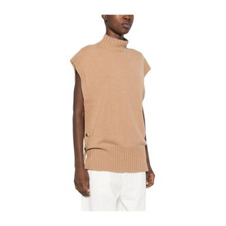 Twinset Damen, Strickwaren, Braun, MGr&ouml;&szlig;e