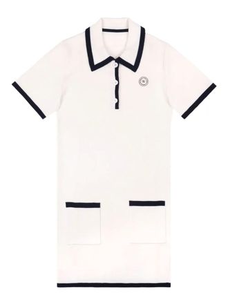 Sporty & Rich robe courte Hilary - Blanc