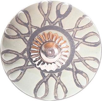 La Finesse kn1201 Einzelner Keramikknopf f&uuml;r T&uuml;r, Schrank, Kabinett und Schubladen