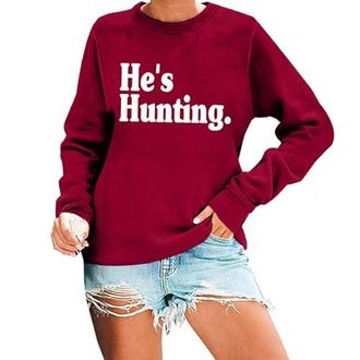 Generic Sweat &agrave; capuche unisexe &agrave; manches longues pour la Saint-Valentin 2026, Rouge, XXL