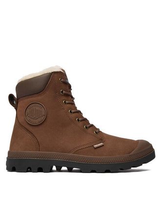 Palladium Schn&uuml;rstiefeletten Pampa Sport Cuff Wps 72992-291-M Dunkelbraun