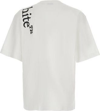 Off-white Logo-Printed T-Shirt - White