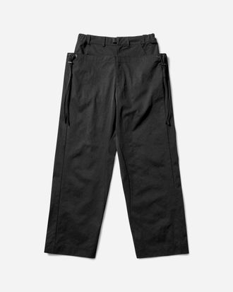 _J.L-A.L_ Men s Pistula Trousers Shungite Black