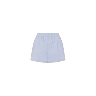 Moschino Damen, Shorts, Blau, 2XLGr&ouml;&szlig;e