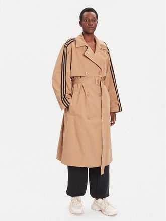 adidas Tenchcoat adicolor JW2663 Beige Loose Fit