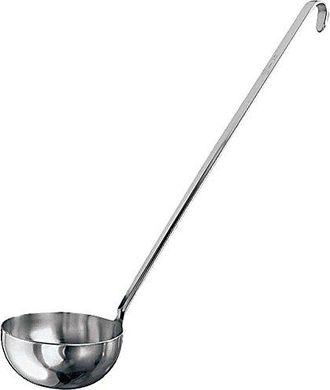 Paderno Paderno 11970-16 unipezzo Schöpflöffel, Edelstahl, 16 cm, Silber