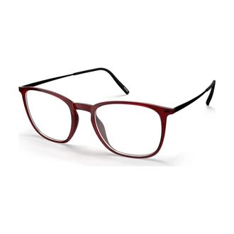 Silhouette Illusion Lite 2962 Eyeglasses - - Accessories - Damen - Rot - 49 MM