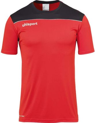 Uhlsport Kempa Kempa Herren Offense 23 T-Shirt, rot/Schwarz/Wei&szlig;, S Kempa Kempa Herren Offense 23 T-Shirt, rot/Schwarz/Wei&szlig;, S