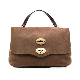 Zanellato Postina Jones Kleine Ledertasche - - Bags - Damen - Braun - ONE SIZE