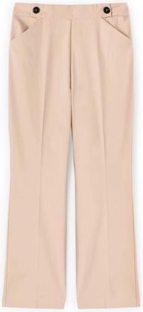 Motivi Femme, Pantalons, Rose, Taille: 42 FR Kick Flare Pantalons