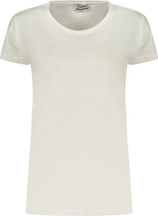 Freddy Kurz&auml;rmeliges T-Shirt - - Tops - Damen - Wei&szlig; - S