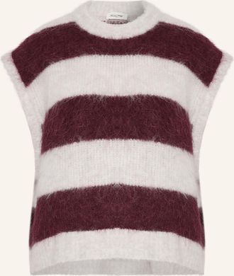American Vintage American Vintage Pullunder Mit Alpaka rot