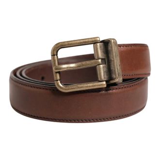 Dolce & Gabbana Homme, Accessoires, Brun, Taille: 90 CM Magnifique Ceinture