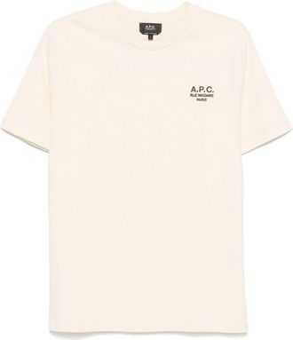 A.P.C. t-shirt Rue Madame - Tons neutres
