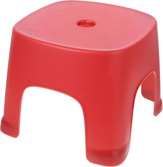 BESPORTBLE Toilettenhocker aus PVC Rutschfester Tritthocker f&uuml;r Erwachsene und Stabiler Fu&szlig;hocker f&uuml;r Badezimmer und Haushalt Kompakt und Leicht Transportierbar