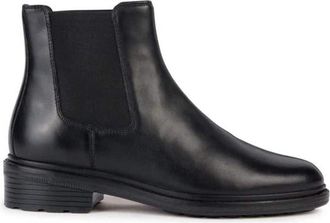 Geox D Walk Pleasure Stiefelletten/Boots Damen Schwarz - 39 - Boots Shoes