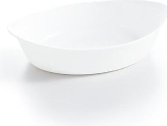 Luminarc P0886 Smart Cuisine Auflaufform, Opal, Weiss/opulenter Garten