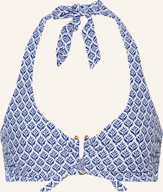 Heidi Klein Heidi Klein Bügel-Bikini-Top Cape Cod blau