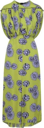 Lanvin Femme, Robes, Multicolore, Taille: 36 FR Robe Top Drap&eacute; Imprim&eacute;e