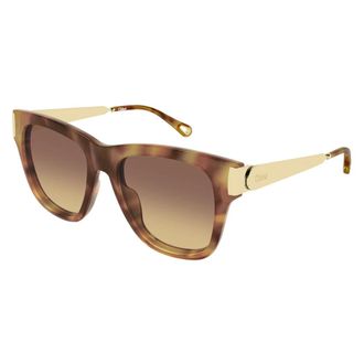 Chlo&eacute; unisex, Accessoires, Brun, Taille: 54 MM Ch0349S Lunettes de soleil oeil de chat