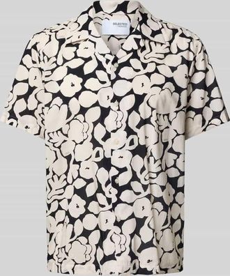 Selected Freizeithemd mit Knopfleiste