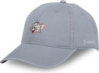 Capslab Casquette homme dad cap Tom and Jerry Tom