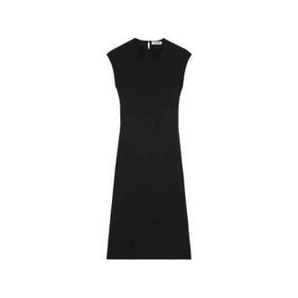 Jil Sander Femme, Robes, Noir, Taille: 44 FR Maxi Robes