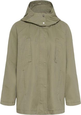 Cream Femme, Vestes, Vert, Taille: 46 FR Trek Jacket