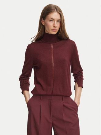 HUGO BOSS Rollkragenpullover C_Faghettini_1 50569874 Dunkelrot Regular Fit