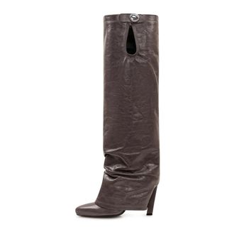 The Attico Leon Boot 100mm - - Shoes - Damen - Grau - 38 EU