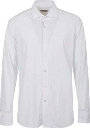 Sonrisa Homme, Chemises, Blanc, Taille: 4XL Cotton Shirt