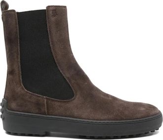 Tod's Gommino Chelsea Boots - - Shoes - Damen - Braun - 37 1/2 EU