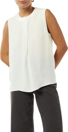 Comma Crêpe-Top mit Faltendetail