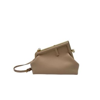 Fendi Pochette Vintage Pre-owned - Femme - Pre-owned - Beige - Taille: ONE Size
