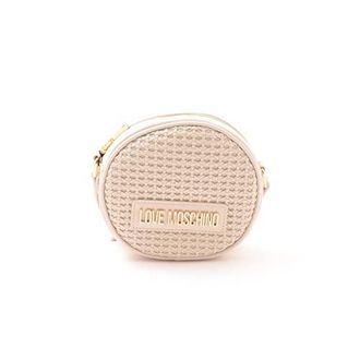 Love Moschino JC4321PP0GKZ1, Sac à bandoulière Femme, Ivoire, Taille Unique