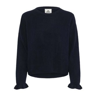 Karen by Simonsen Femme, Pulls, Bleu, Taille: 42 FR Pulls &agrave; col rond