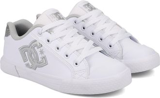 DC DC Damen Chelsea Sneaker, Wei&szlig;/Grau, 38.5 EU