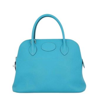 Herm&egrave;s Sac &agrave; main Pre-owned Bolide - Femme - Pre-owned - Bleu - Taille: ONE Size
