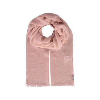 Fraas Kaschmir Schal 70 x 180 cm - Stola aus 100% reinem Kaschmir für Damen - einfarbige Stola - Wärmend und Hautfreundlich Rose