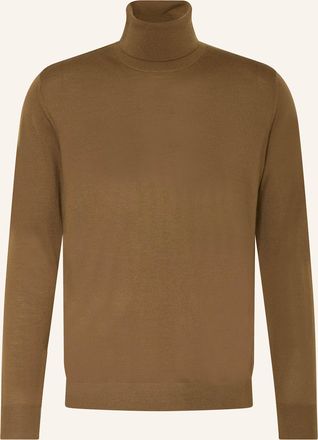 Strokesman's Strokesmans Rollkragenpullover braun