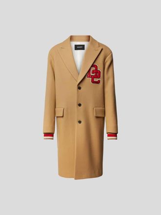 Dsquared2 Wollmantel mit Pattentaschen