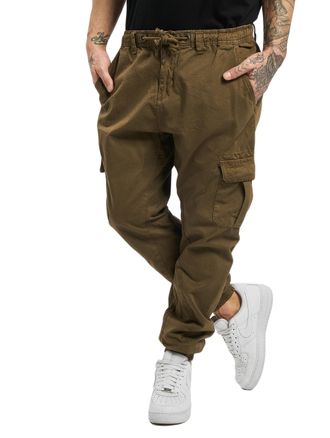 Urban Classics Cargo Jogginghose mit aufgesetzten Taschen, 2 Seiten und 2 Ges&auml;&szlig;taschen, Slim Fit-Passform, einfarbig, Kordelzugbund, elastische B&uuml;ndchen, Gr&ouml;&szlig;en XS -