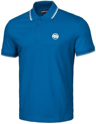 Pitbull Pitbull Herren Poloshirt Kurzarm Polo Classic f&uuml;r M&auml;nner Pit Bull West Coast Pique Stripes Regular T-Shirt Baumwolle Kurzarm Kragenhemd 3XL