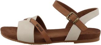 Tom Tailor Damen 5390220038 Sandale Elfenbein 42 EU