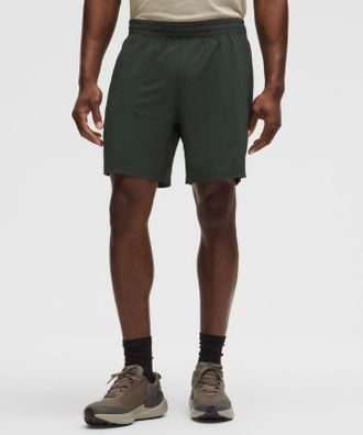 lululemon Pace Breaker Shorts ohne Liner für Männer - 18 cm - Größe 3XL in Rainforest Green