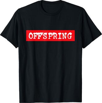 The Offspring Official Red Box Logo T-Shirt
